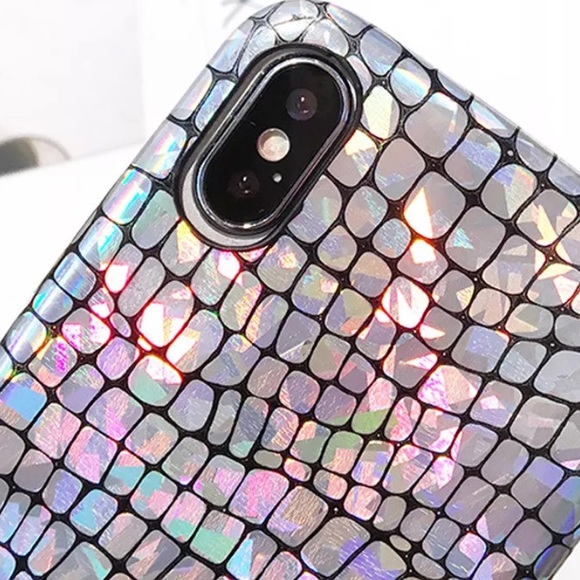 Accessories | Dazzlingholographic Reflective Iphone X Case | Poshmark